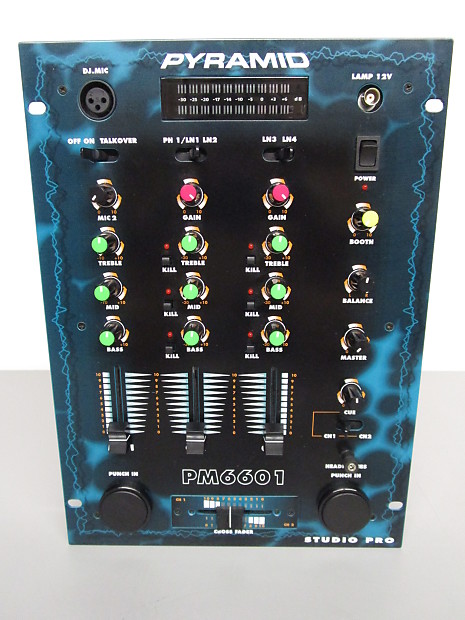 Pyramid PM6601 Studio Pro DJ Mixer | Reverb