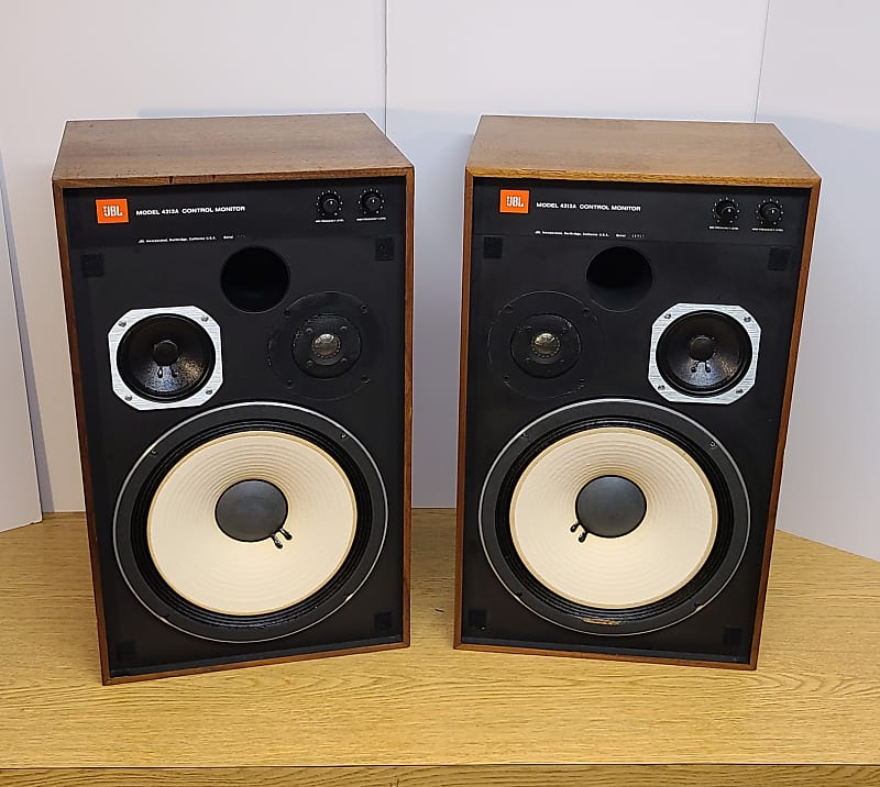 JBL 4312A Vintage Control Monitors - 100W - 1986 - Walnut | Reverb