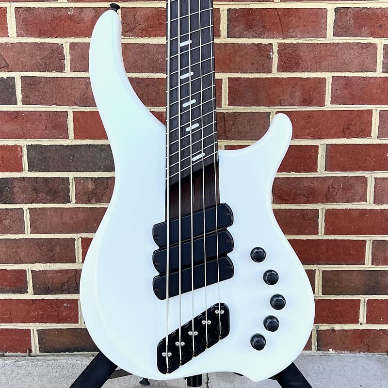 Dingwall Afterburner ABI 5-String, Ducati Matte Pearl White, | Reverb