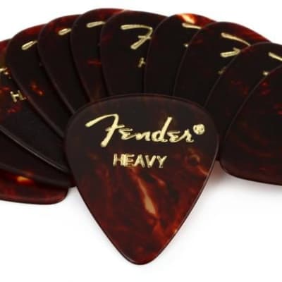 Fender 351 Shape Picks Classic Shell Heavy Package of 12 | Reverb