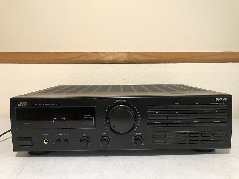 JVC RX-212 Receiver HiFi Stereo Vintage Phono 2 Channel AM/FM | Reverb