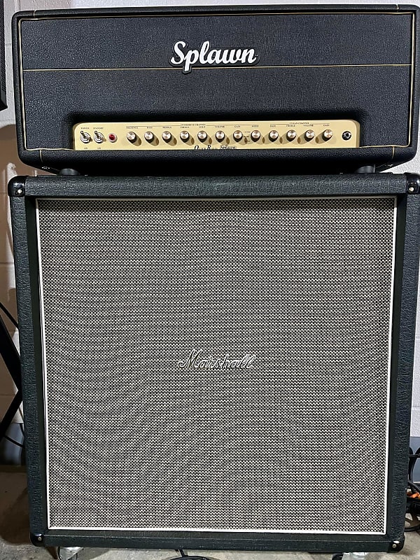 Splawn Quickrod W/ Marshall 4x12 Cabinet 2013 - Black | Reverb