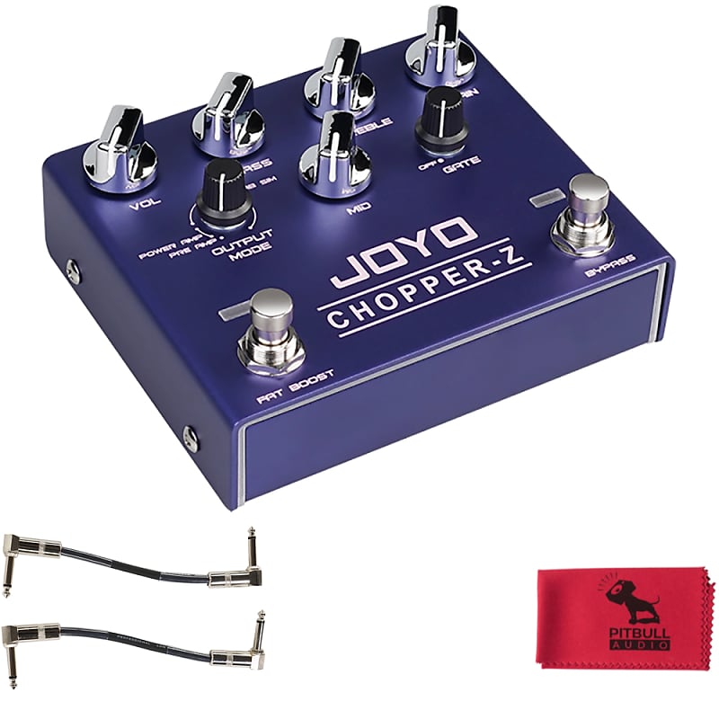 JOYO R-18 R-Series Distortion Pedal w/ Patch Cables & Pitbull | Reverb