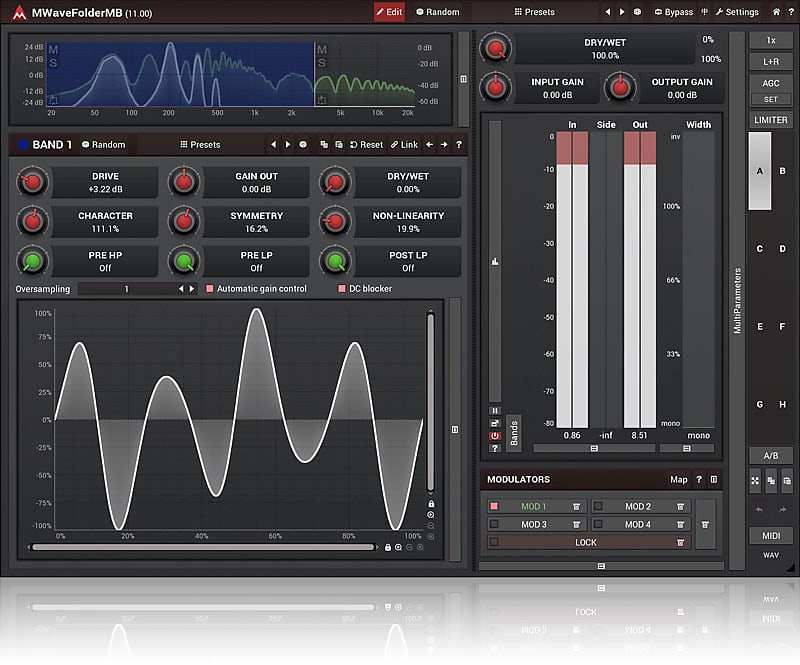 MELDA MWaveFolderMB | Reverb