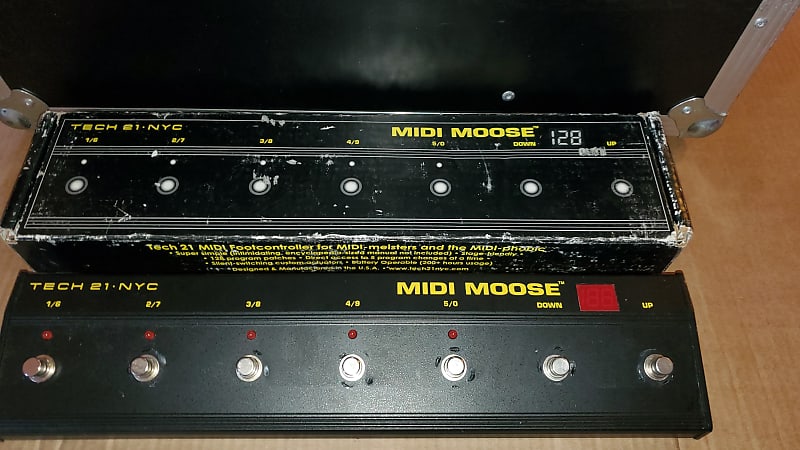 Tech 21 Midi moose Midi program change controller | Reverb