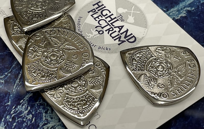The Highland Plectrum Co. One King George Two Shillings Coin | Reverb