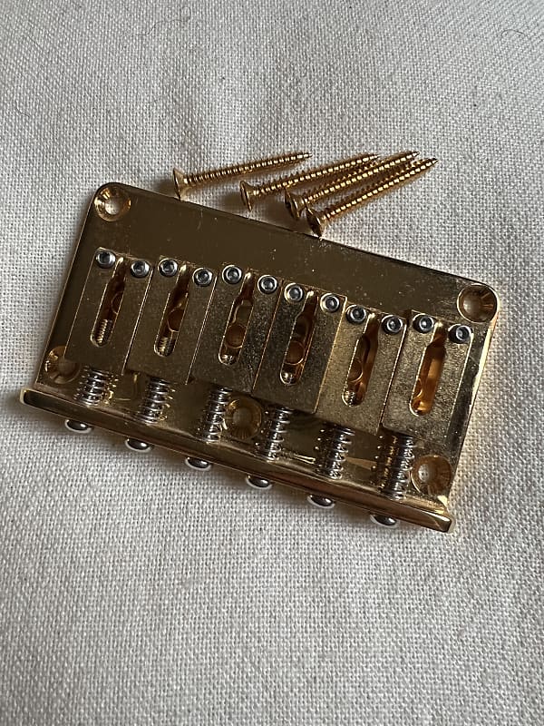 Gotoh GTC101 hardtail bridge - Gold | Reverb