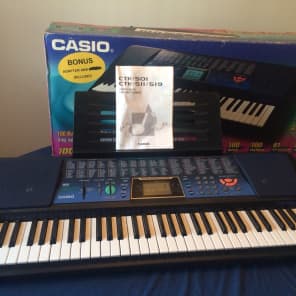 Casio CTK- 519 61 key portable keyboard | Reverb