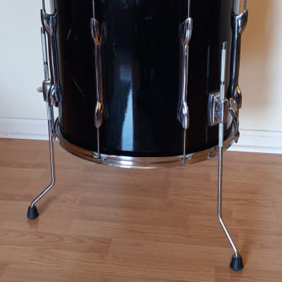 Premier 18" Floor Tom 90's - 2000's - Black | Reverb