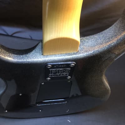 PRS CE-3 24 Fret Dot Abalone Inlays 1996 - Gold Holoflake | Reverb