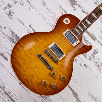 Gibson Custom Shop Les Paul R9 Quilt Top 2010 Honeyburst | Reverb
