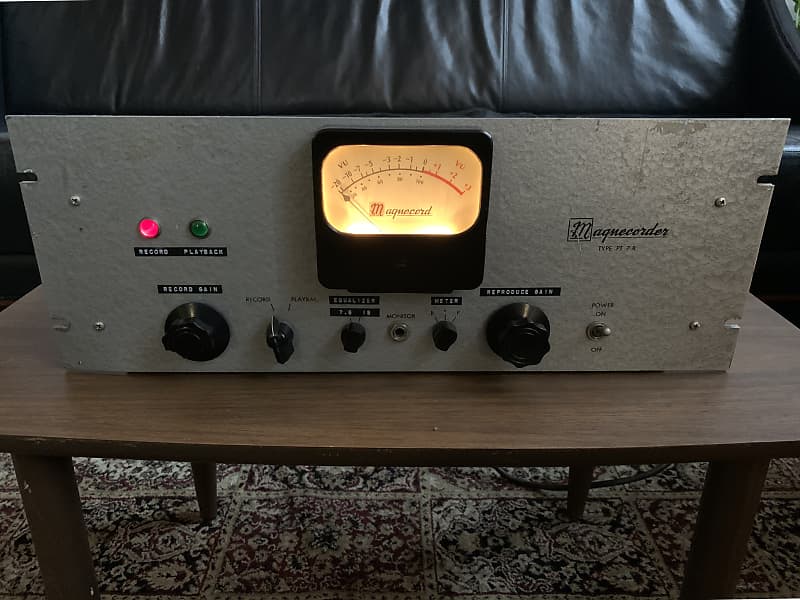 Magnecord PT7-R Tube Preamp Tape Ampex Triad Transformer Reel | Reverb