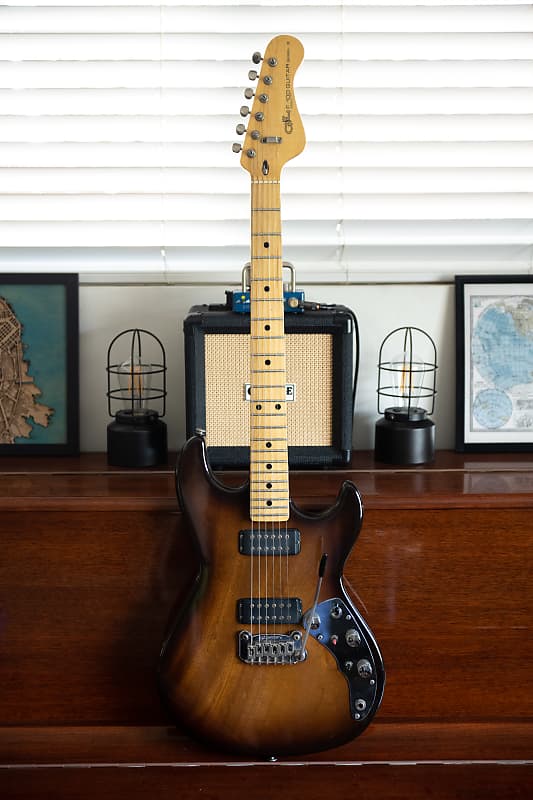 Vintage 1981 G&L F-100 in Sunburst - Original, with Case & | Reverb