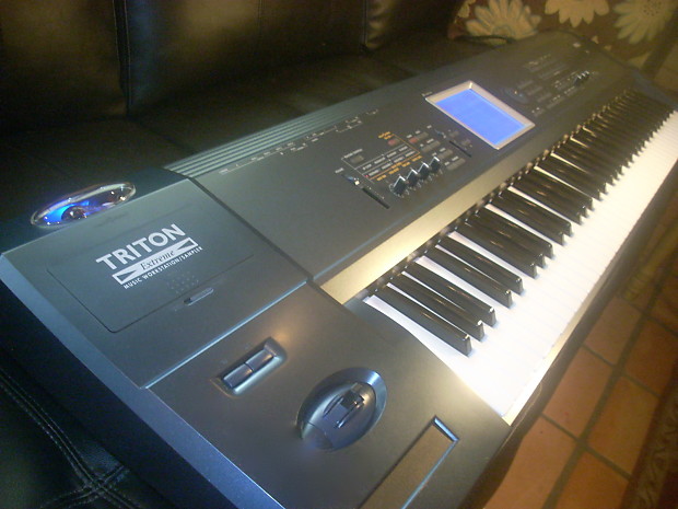 Korg triton Extreme 76 excellent condition | Reverb