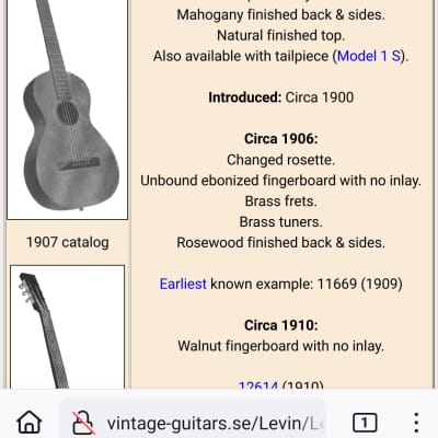 Herman Carlson Levin 1 1924. | Reverb