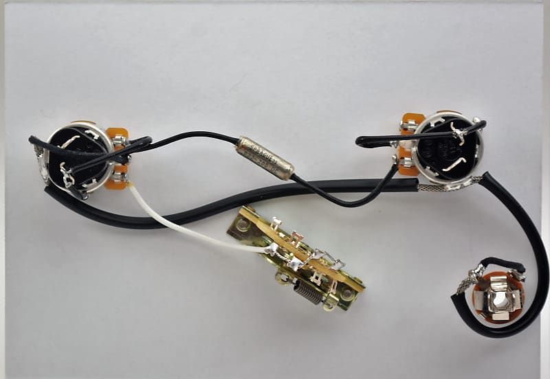 PRS 24 Wiring Harness 500k CTS Short Coil Split Volume Tone | Reverb