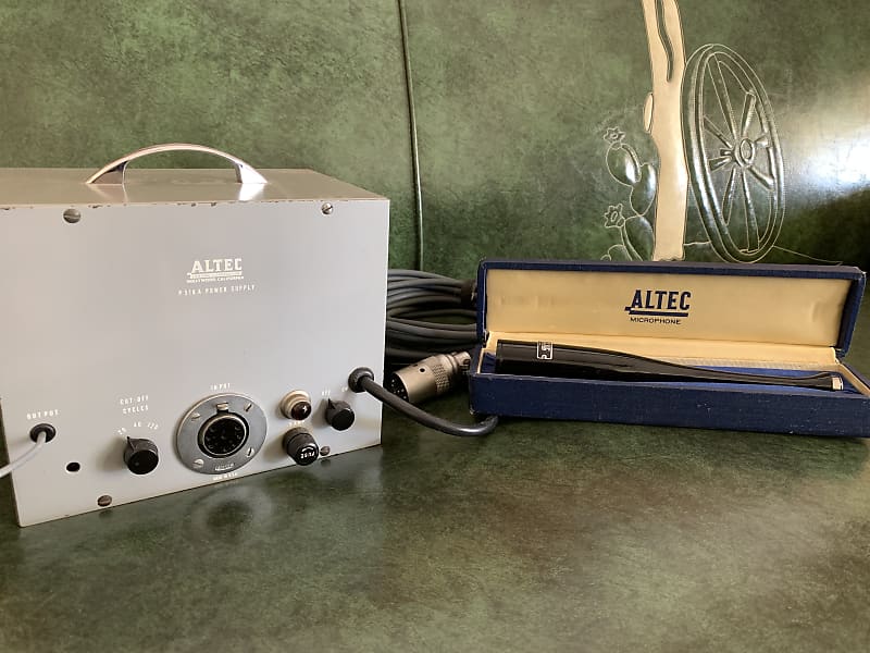 1950s Altec M11 “coke bottle” vintage tube microphone w/ | Reverb UK