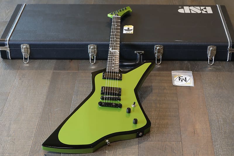 ESP LTD Snakebyte Electric Guitar w/ Metallic Green Custom | Reverb UK