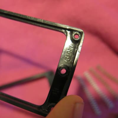 vintage 1959 Gibson M69 pickup rings for paf humbuckers Les | Reverb