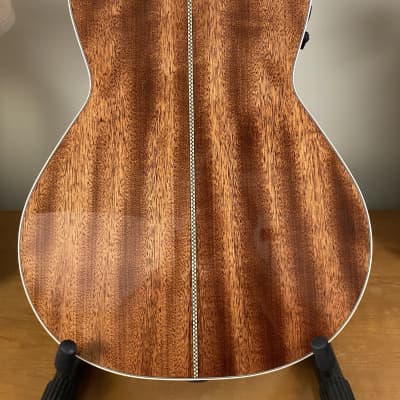 Fender Paramount PM-2E Parlor Standard A/E – Natural | Reverb