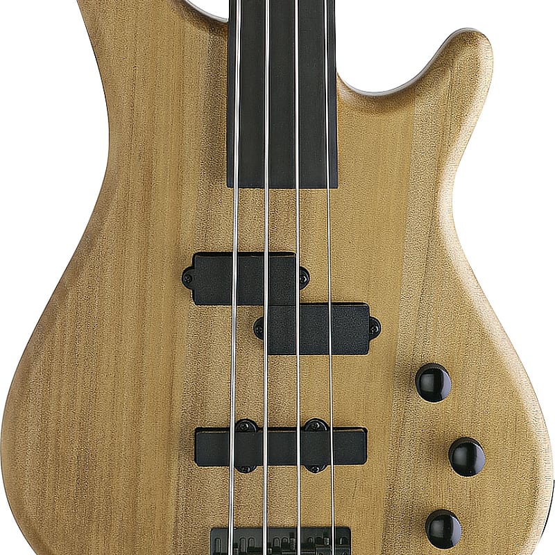 STAGG Natural Semi-gloss Fretless 4-string Fusion Electric | Reverb