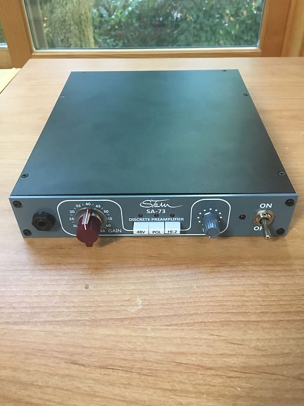 Stam Audio SA-73 Discrete Preamplifier (Mic Pre) | Reverb