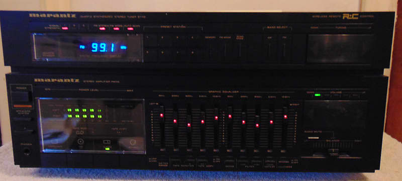 Marantz PM-110 Stereo Amplifier/ ST-110 Stereo Tuner-All In | Reverb