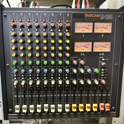Vintage TASCAM M-30 8 Channel Analog Mixer | Reverb