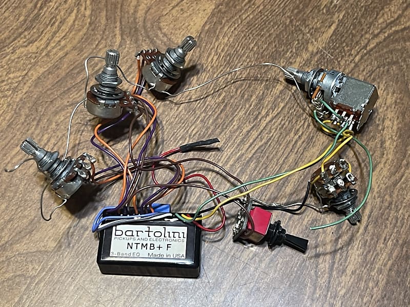 Bartolini NTMB+ Preamp | Reverb