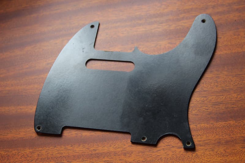 Fender Telecaster Pickguard 1952 - black | Reverb