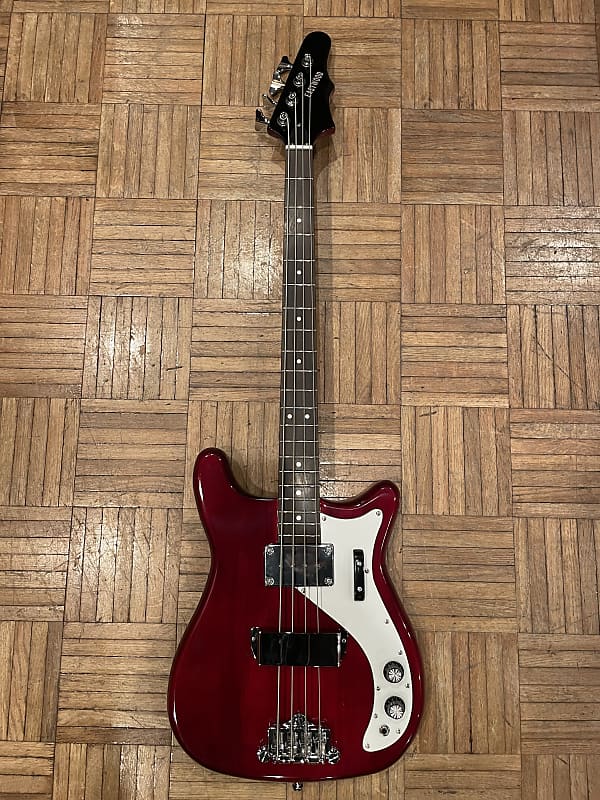 Eastwood Newport Bass - 2019 - Cherry Red | Reverb
