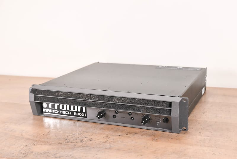 Crown MA 5000i Two-Channel Power Amplifier (church owned) | Reverb