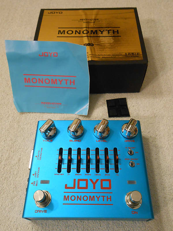 Joyo R-26 MONOMYTH Bass Preamp Effect Pedal Overdrive Channel | Reverb