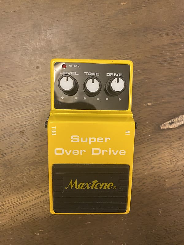 Maxtone SD-10 Super Over Drive 1980s Vintage with box | Reverb