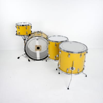 Rogers 4-Piece Ultra-Power Drum Kit in Spanish Gold | Reverb