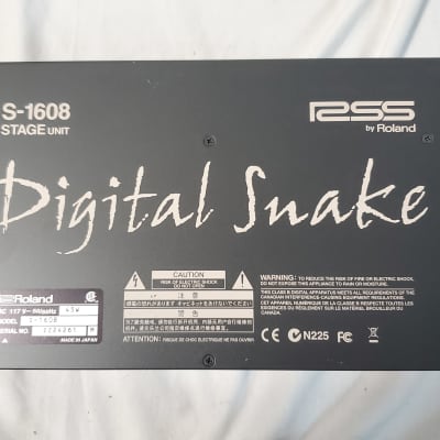 Roland S-1608 16x8 stage unit with rack mount | Reverb