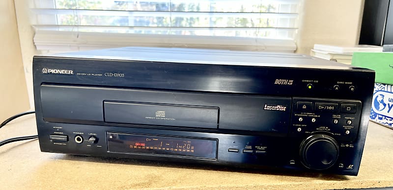 Pioneer CLD-D703 Laser Disc, CD, DVD Player with Remote; | Reverb