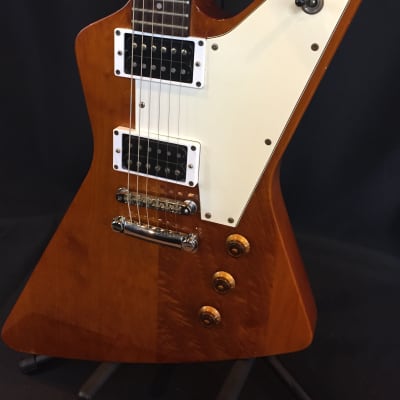 Hamer Standard Explorer Electric Guitar MIK Natural | Reverb