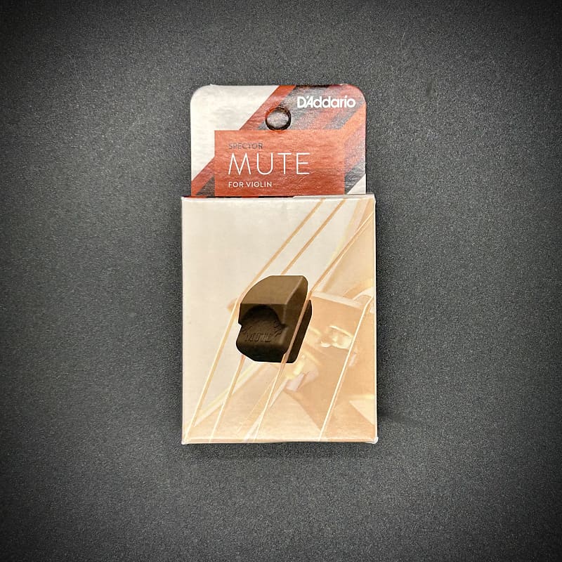 Daddario Spector Violin Mute - Copper | Reverb