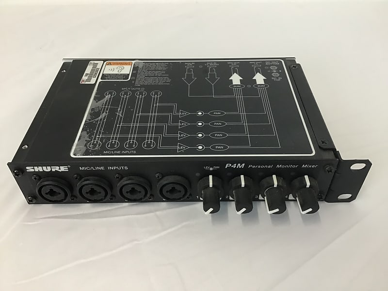 Used Shure P4M Mixers | Reverb