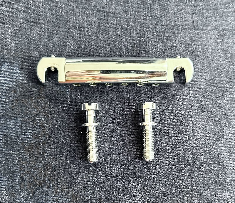 Gibson Advanced Plating Wraparound bridge 2021 - Chrome | Reverb