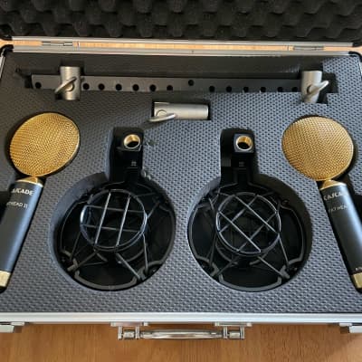 Cascade Fat Head II Ribbon Mics w/ Lundahl Transformers | Reverb