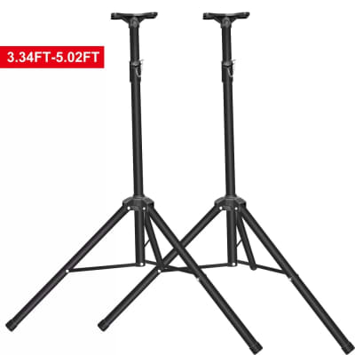 2X Tripod Dj Pa Speaker Stand Adjustable Height Heavy Duty | Reverb