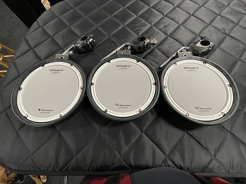Roland V-Drum Pads and Cymbals package | Reverb