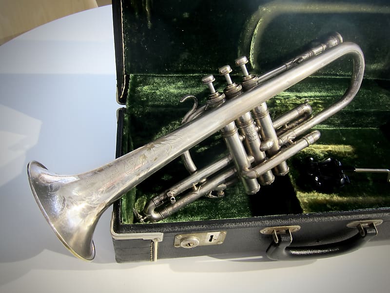 King Master Model Trumpet with Mouthpiece & Case | Reverb