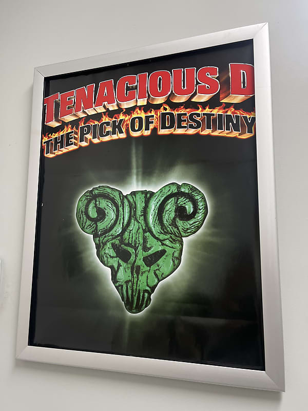Tenacious D Pick of destiny movie poster | Reverb