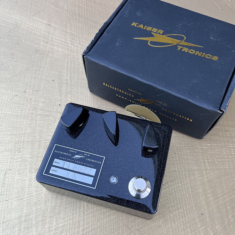 Kaisertronics TI Fuzz 2022 - Black Sparkle | Reverb