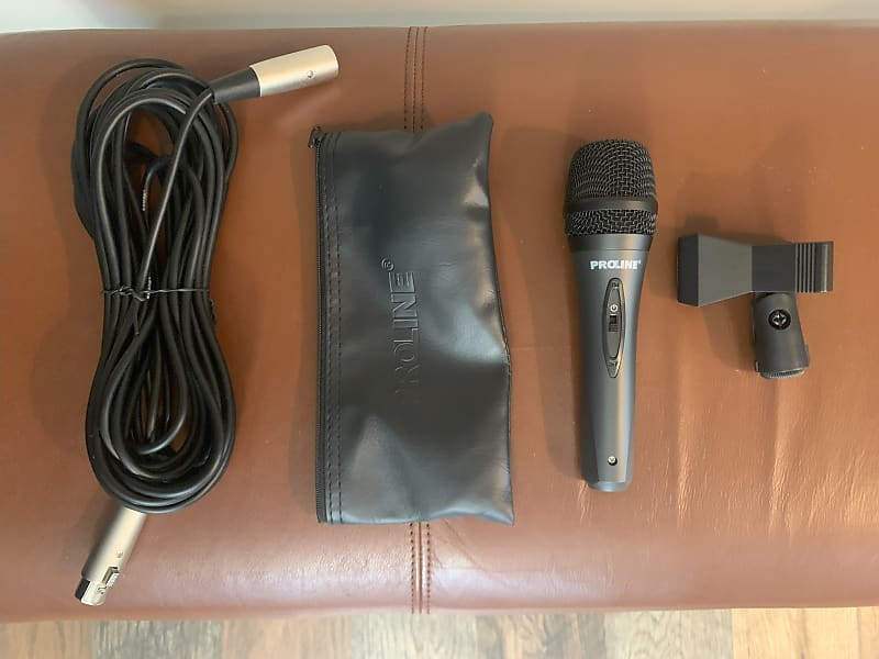 Proline Proline Microphone w/20ft XLR Cable/Bag | Reverb