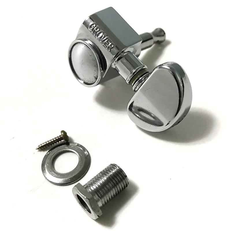 Grover 102C Rotomatic Single Tuner Bass Side Chrome | Reverb