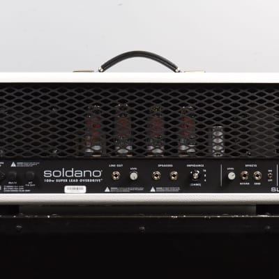 Soldano SLO-100 Custom Head - White | Reverb